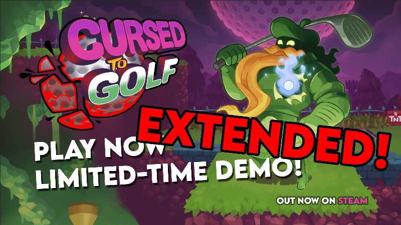 Steam :: Cursed to Golf :: DEMO EXTENSION! (and updates...)