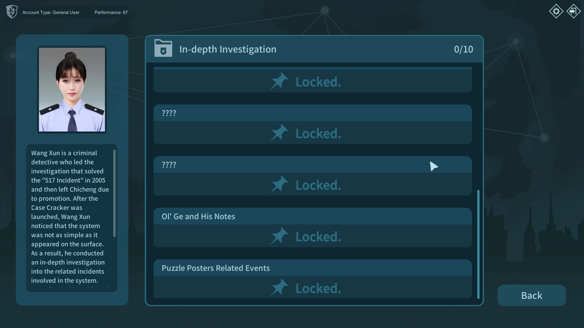 "In-depth Investigation" Function Update · CaseCracker update for 27 ...