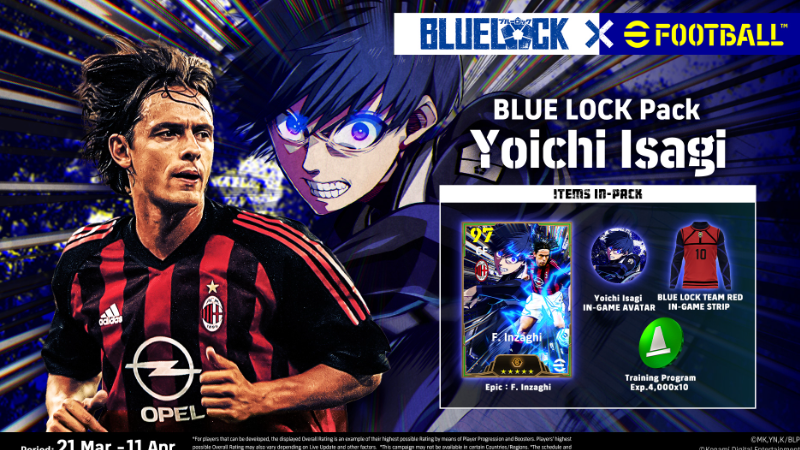 eFootball™ - BLUE LOCK Pack: Yoichi Isagi - Steam News