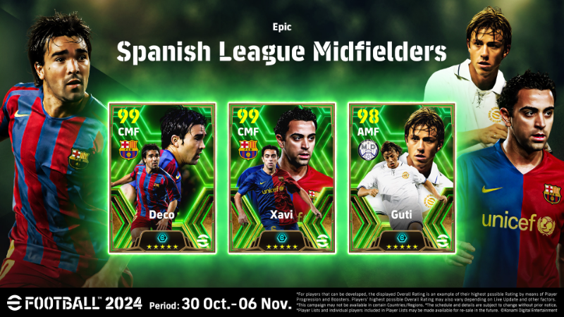 eFootball™ - Epic: Spanish League Midfielders - Steam News