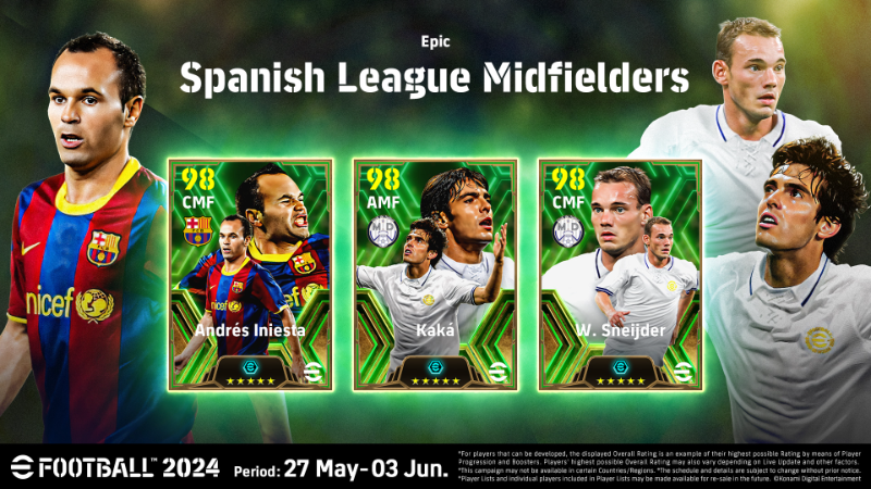 eFootball™ - Epic: Spanish League Midfielders - Steam News