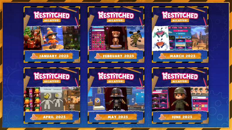 Restitched - Restitched: Recapped! | 6 Months of Progress - Steam News