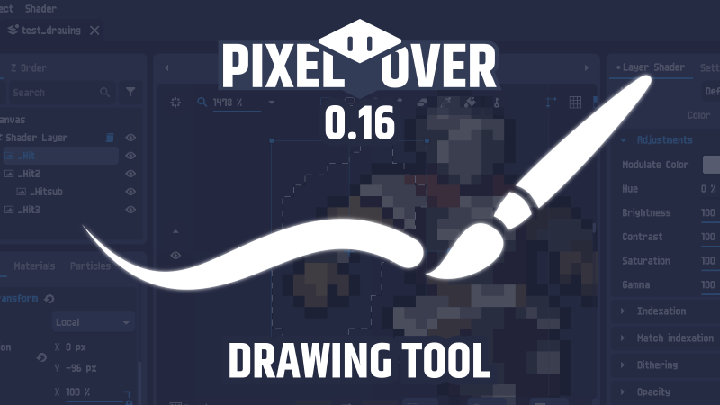 PixelOver - PixelOver 0.16 - Drawing tool - Steam News