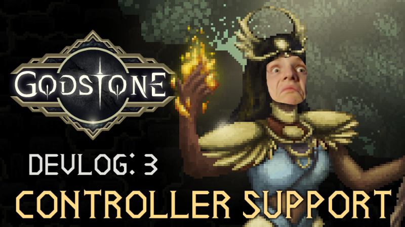 Godstone - New devlog! Controller support, aimless mode, difficulty and more! - Steam News