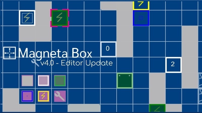 Magneta Box - Update 4.0 - The Level Editor Update - Steam News