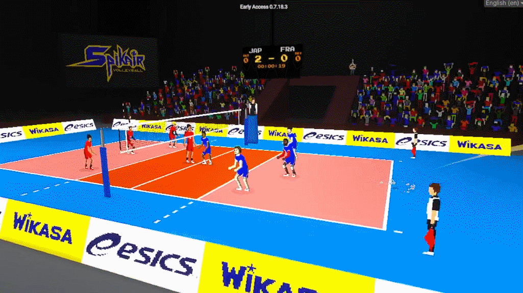 Patch Note 0.7.18.3 - Float serves · Spikair Volleyball update for 18 December 2025 · SteamDB