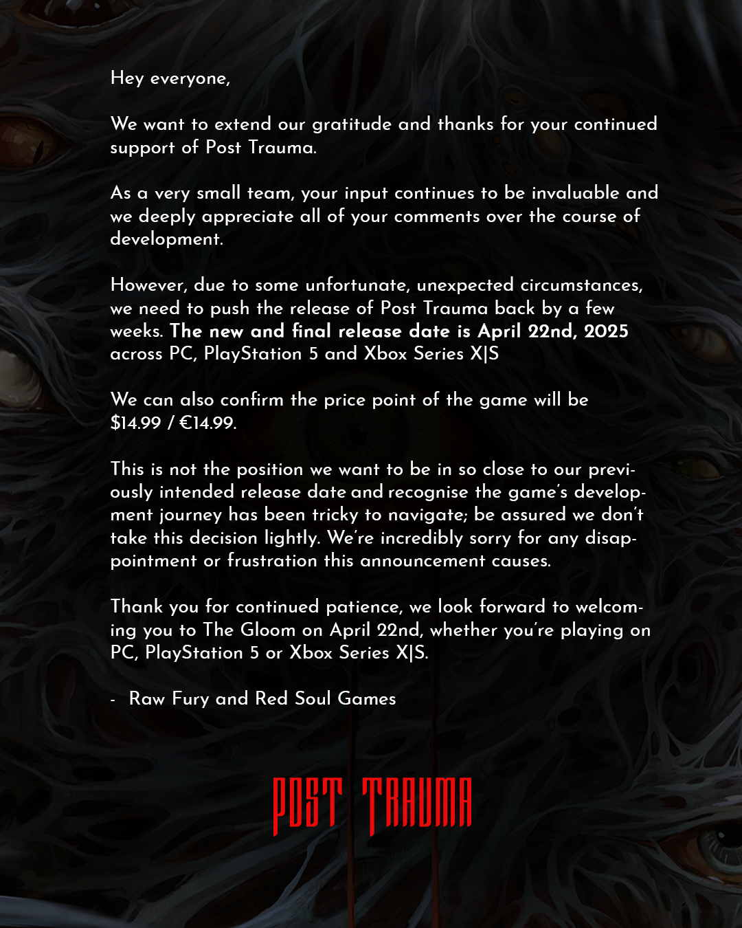 Steam Community :: Post Trauma