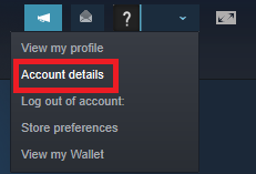 - Check the Steam ID at the top