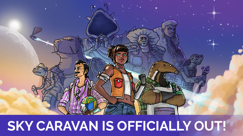 Sky Caravan - SKY CARAVAN IS OFFICIALLY OUT! - Steam News