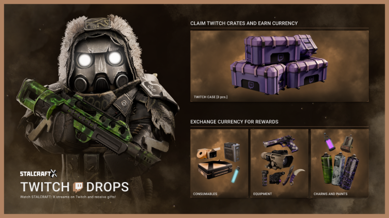 STALCRAFT: X - Watch STALCRAFT: X on Twitch and get rewards! - Steam News