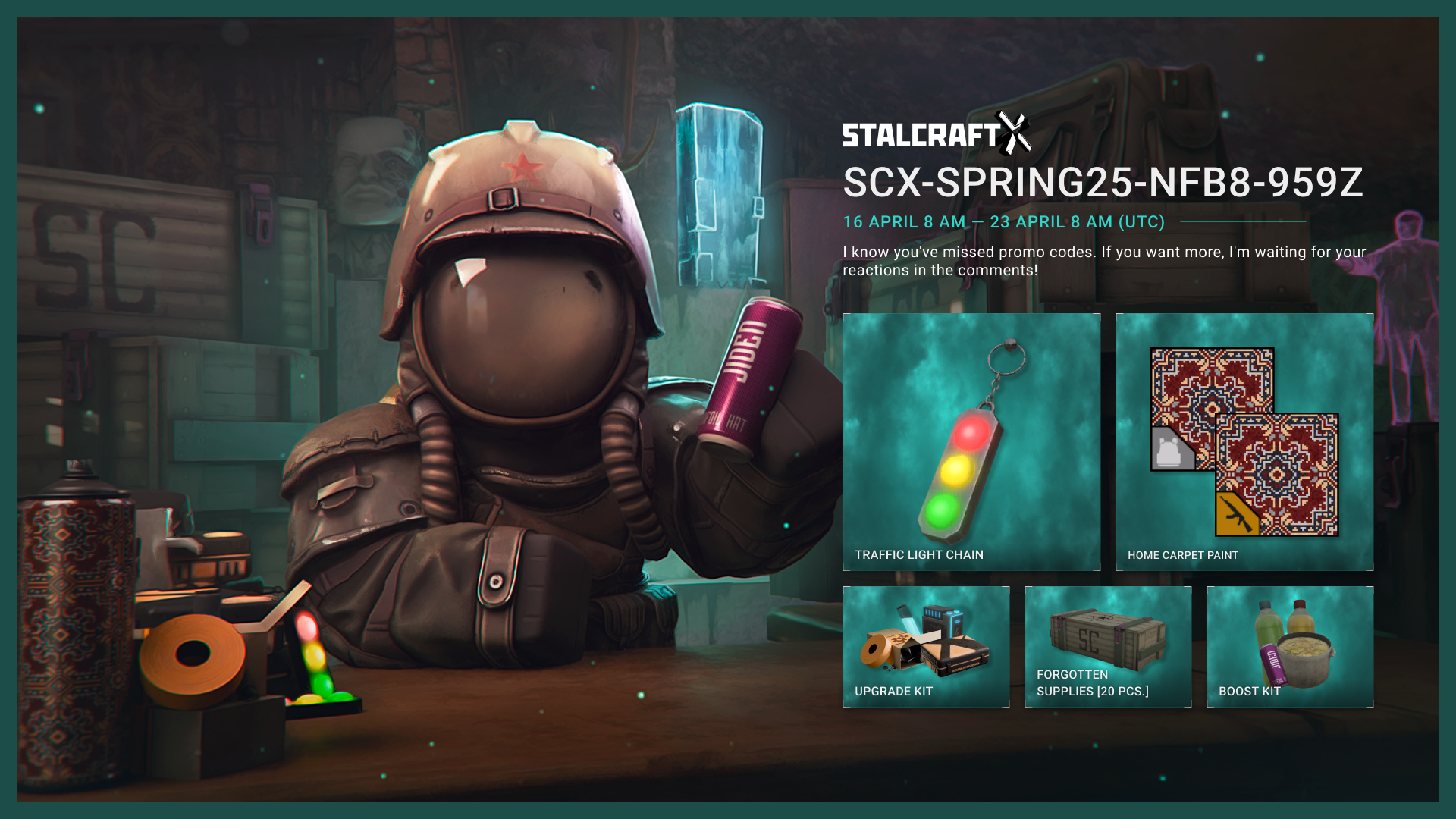 Dive into the Inside Out with a promo code! · STALCRAFT: X update for 16 April 2025 · SteamDB