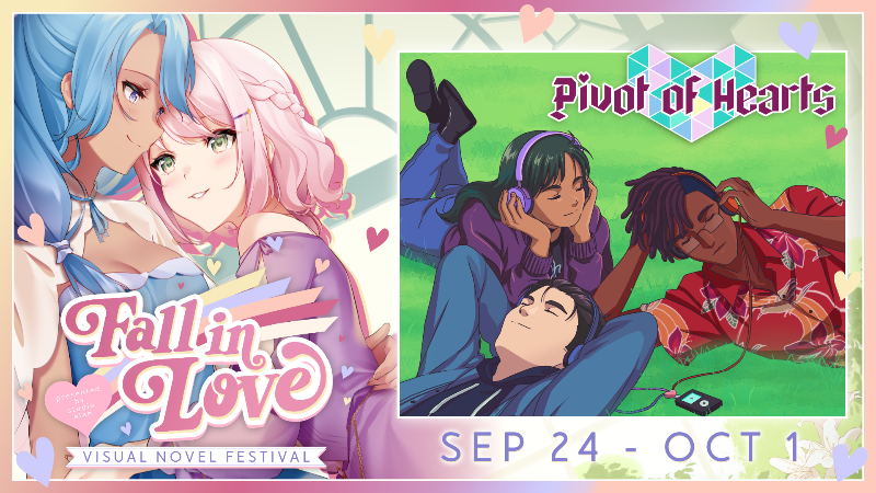Pivot of Hearts - Fall in Love Visual Novel Festival - Steam News