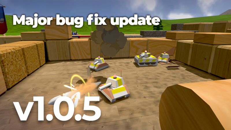 Wee Tanks! - Version 1.0.5 - Major fixes/improvements - Steam News
