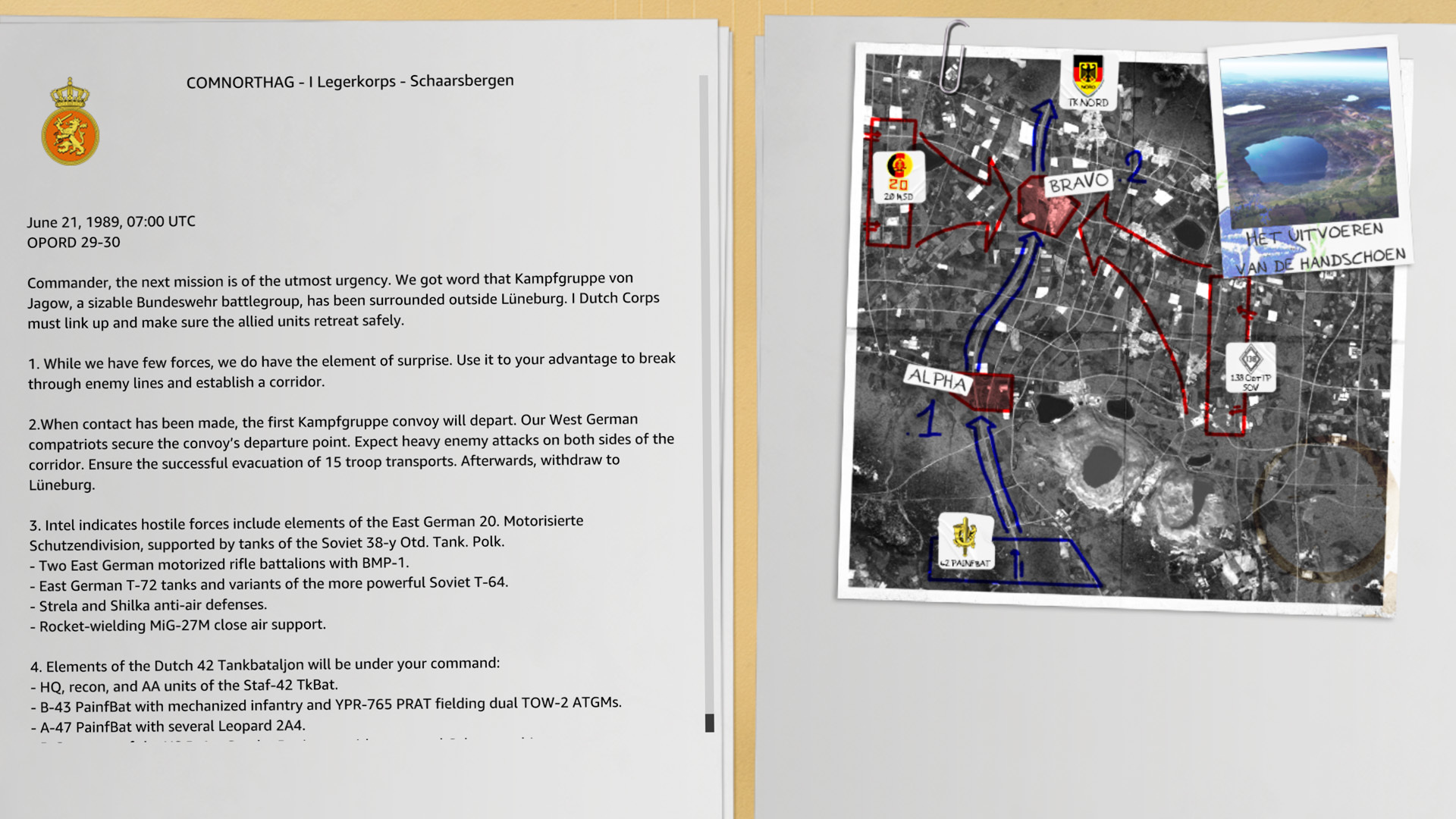 NORTHAG Operation #1 Running the Gauntlet · WARNO update for 31 October ...