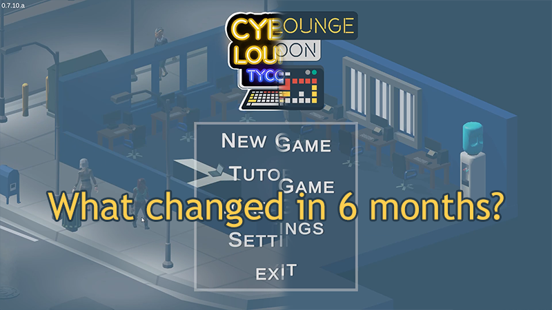 Steam :: Cyber Lounge Tycoon :: Development Update: 6 months worth of changes