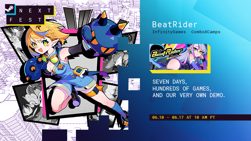BeatRider - Steam Next Fest ! - Steam News