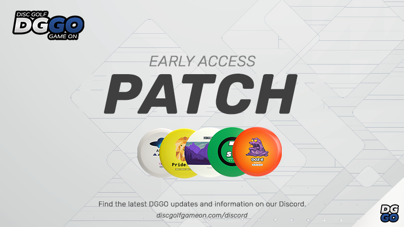 Steam :: Disc Golf : Game On :: Patch Notes for 5/5/23