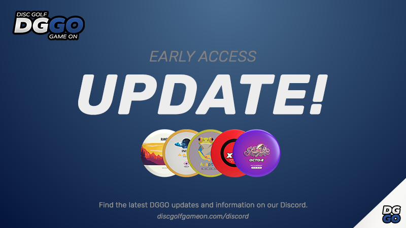 Steam :: Disc Golf : Game On :: Release Notes for 4/24/23