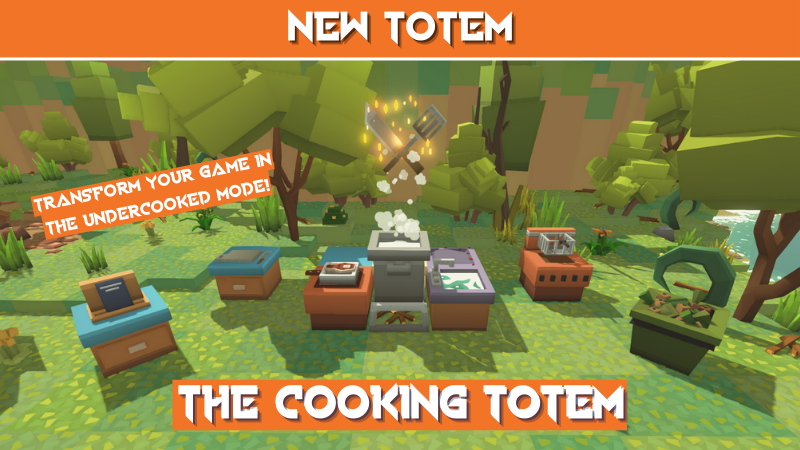 From the new challenge, you can win the new Cooking Totem.