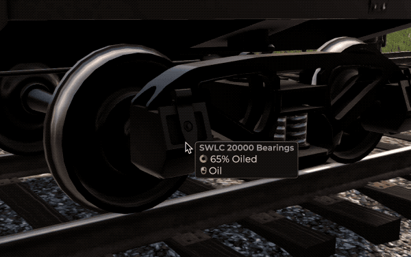 Filling the oil is as simple as holding left mouse on the truck or ...