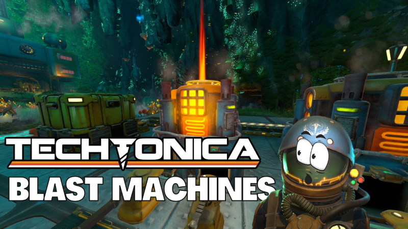 Techtonica - Two explosive machines join Techtonica with Base Building ...