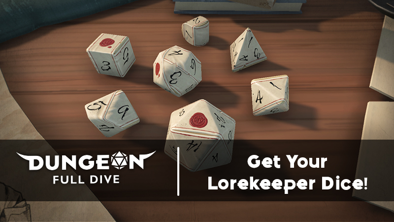 Dungeon Full Dive: Game Master Edition - 🌟 Get YOUR Lorekeeper Dice by ...