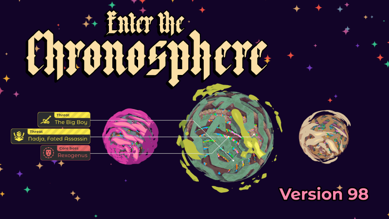 Enter the Chronosphere - Enter the Chronosphere - Version 98 - Steam News