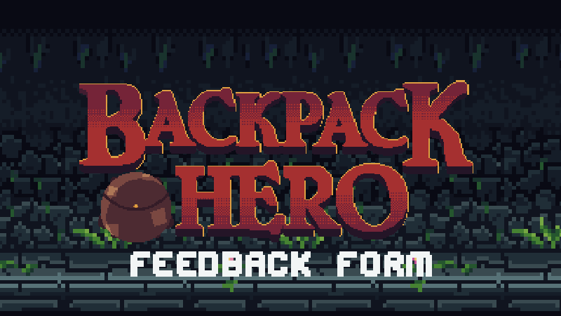 Backpack Hero - Community Feedback - Steam News