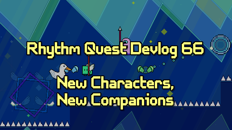 Rhythm Quest Devlog 66 New Characters New Companions Steam News