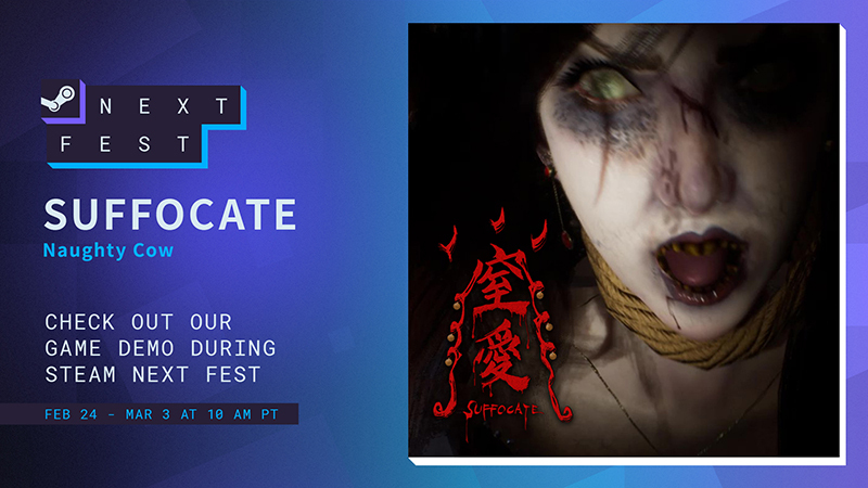 SUFFOCATE - Play SUFFOCATE's Demo During Steam's Next Fest ! New patch released ! - Steam News
