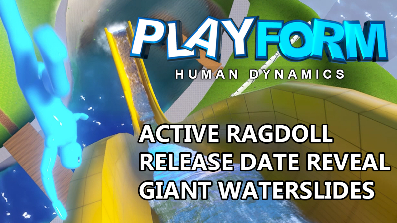 PlayForm: Human Dynamics - Steam Release Date Reveal! Giant Waterslides ...
