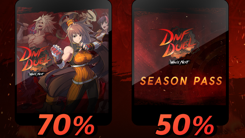 DNF Duel - 📣DNF Duel 70%, Season Pass 50% OFF NOW📣 - Steam News