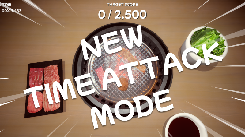 Yakiniku simulator - New Challenge Update! – Patch 1.4 - Steam News