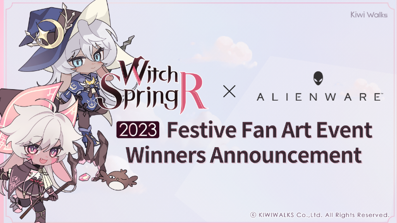 WitchSpring R - 2023 Festive Fan Art Contest with Alienware Winners ...