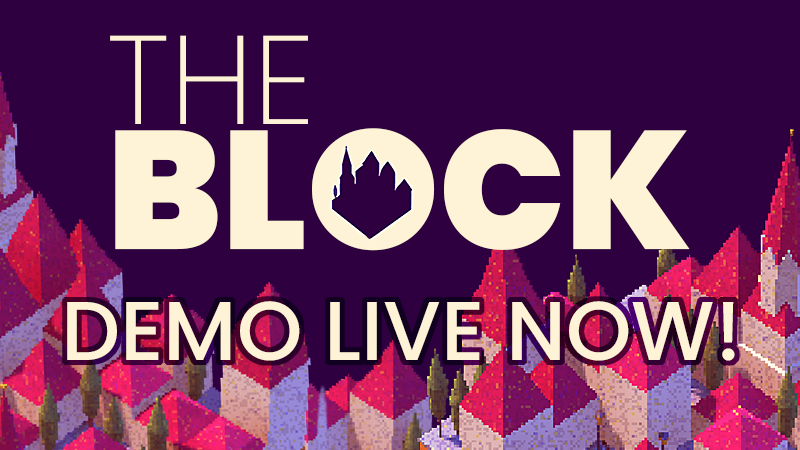 The Block - Demo out now, new trailer, Future Friends! - Steam News