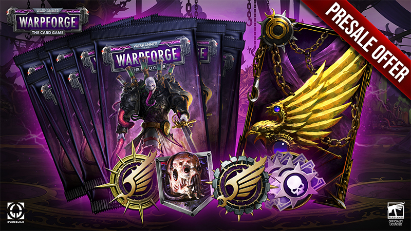 Warhammer 40,000: Warpforge - Emperor's Children pre-sale bundles now ...