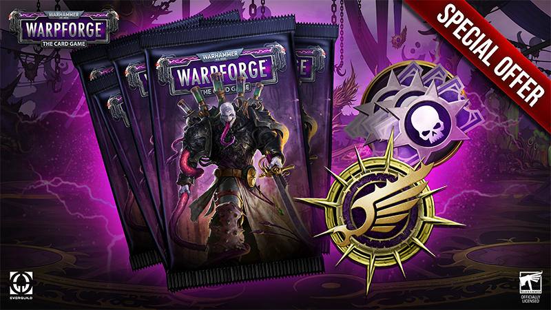 Warhammer 40,000: Warpforge - Emperor's Children Premium Campaign now ...