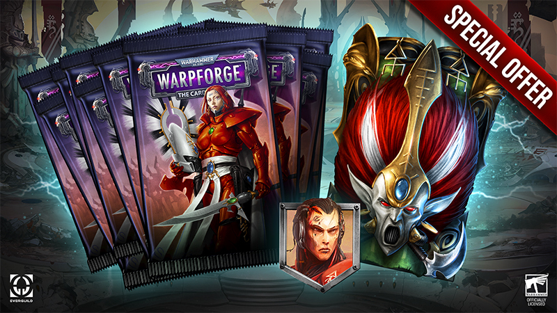 Warhammer 40,000: Warpforge - Saim-Hann Craftworld booster bundles now ...