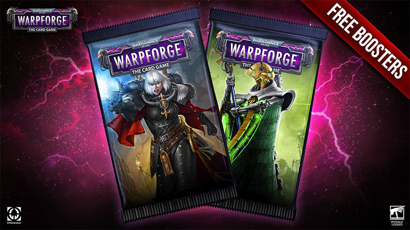 Warhammer 40,000: Warpforge - Claim your free boosters daily until ...