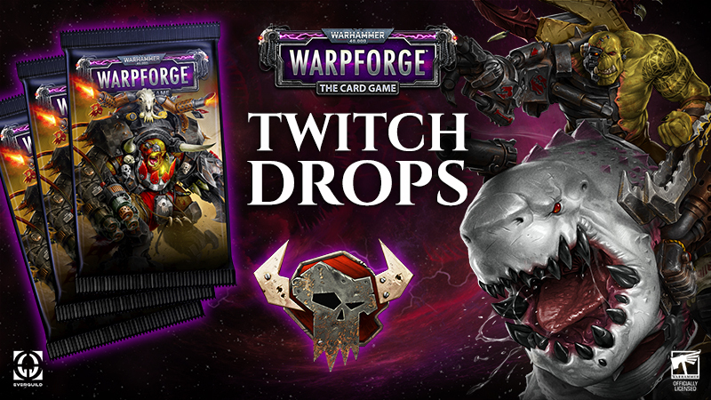 Warhammer 40,000: Warpforge - New Beast Snaggas Twitch Drops campaign ...