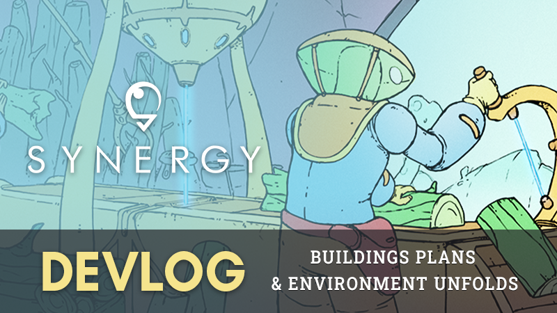 Steam :: Synergy :: Buildings plans & Environment unfolds