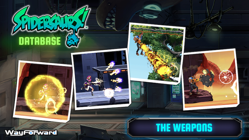 Spidersaurs - Spidersaurs Database: The Weapons - Steam News