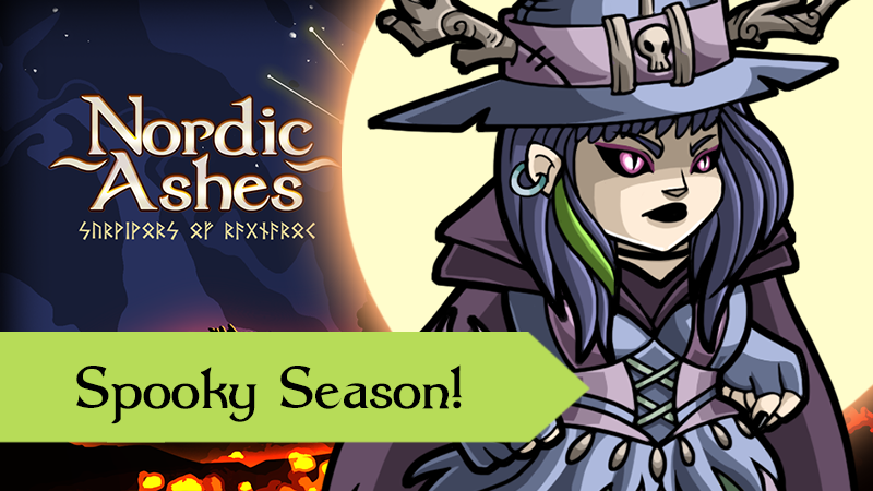 Nordic Ashes: Survivors of Ragnarok - Spooky Season + Alruna Skin ...