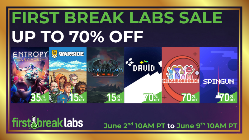 Particle Hearts - First Break Labs Sale! - Steam News