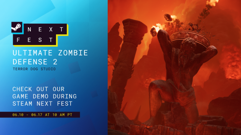 Ultimate Zombie Defense 2 - UZD2 PUBLIC DEMO AND LIVE STREAMS - Steam News