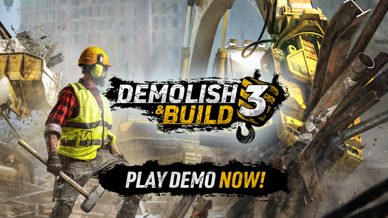 Demolish & Build 3: Excavator Playground - Play the new demo Demolish ...
