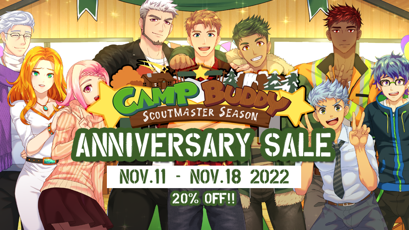 Steam :: Camp Buddy: Scoutmaster Season :: Scoutmaster Season Sale!