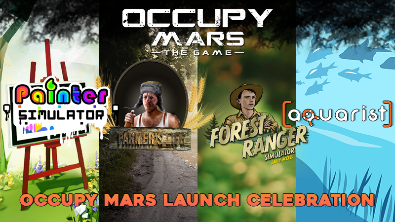 Aquarist VR - Occupy Mars Launch Celebration - Steam News