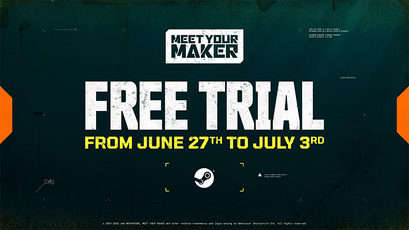 Meet Your Maker - Meet Your Maker Free Trial - Steam News