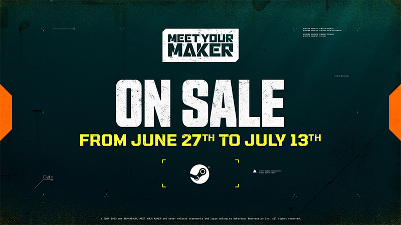 Meet Your Maker - Meet Your Maker On Sale - Steam News